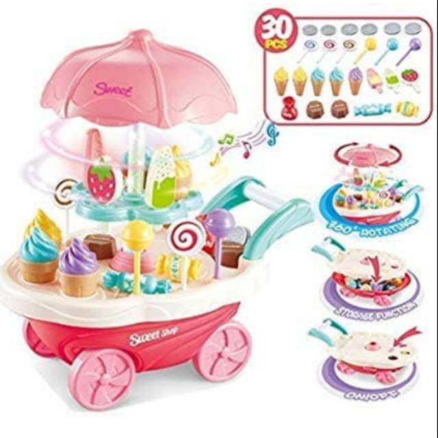 Kids Toys Sweet Car Sweet Shop Mini 30pcs | Shopee Philippines