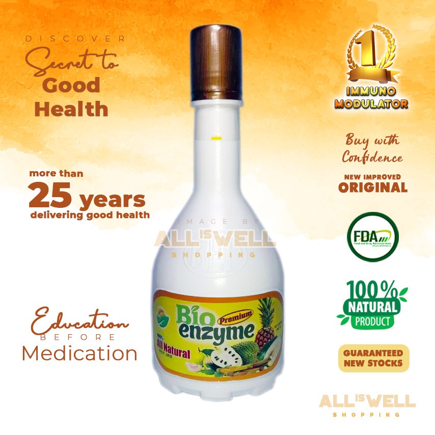 Authentic Bioenzyme Premium Full Body Detox Rejuvenates Cells Boost ...