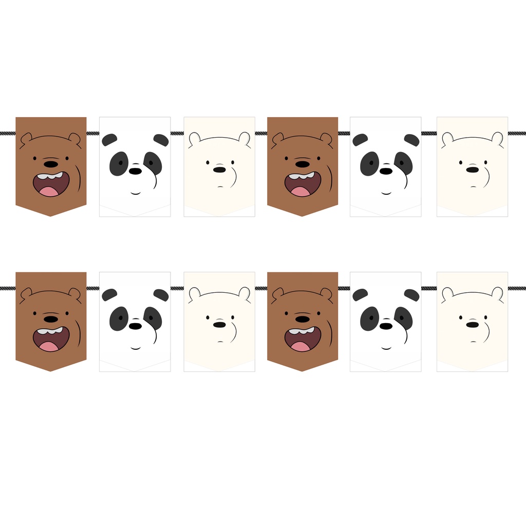 BEARS BANNER/BANDERITAS DECORATIONS | Shopee Philippines