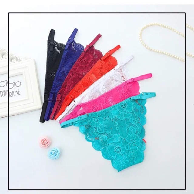 Sexy lace t-back WITH STRING SIDE #8813 | Shopee Philippines