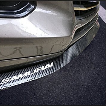 Car Samurai Rubber Lip Skirt Side Skirt (Carbon Finished) | Shopee ...