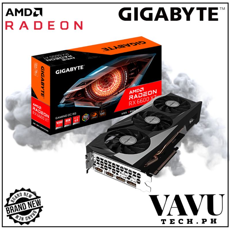 Gigabyte Radeon RX 6600XT Gaming OC Graphics Card 6600 XT | Shopee ...