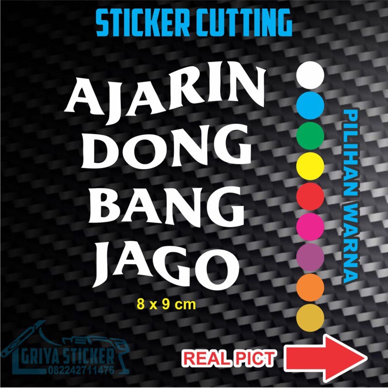 Sticker cutting - teaching in dong bang jago stickers | Shopee Philippines