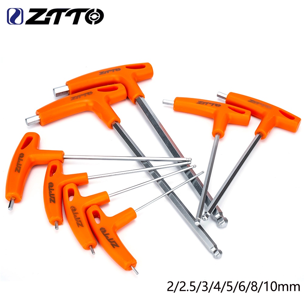 ZTTO 2/2.5/3/4/5/6/8/10mm Ball head Hex key Allen wrench Hand tool T ...