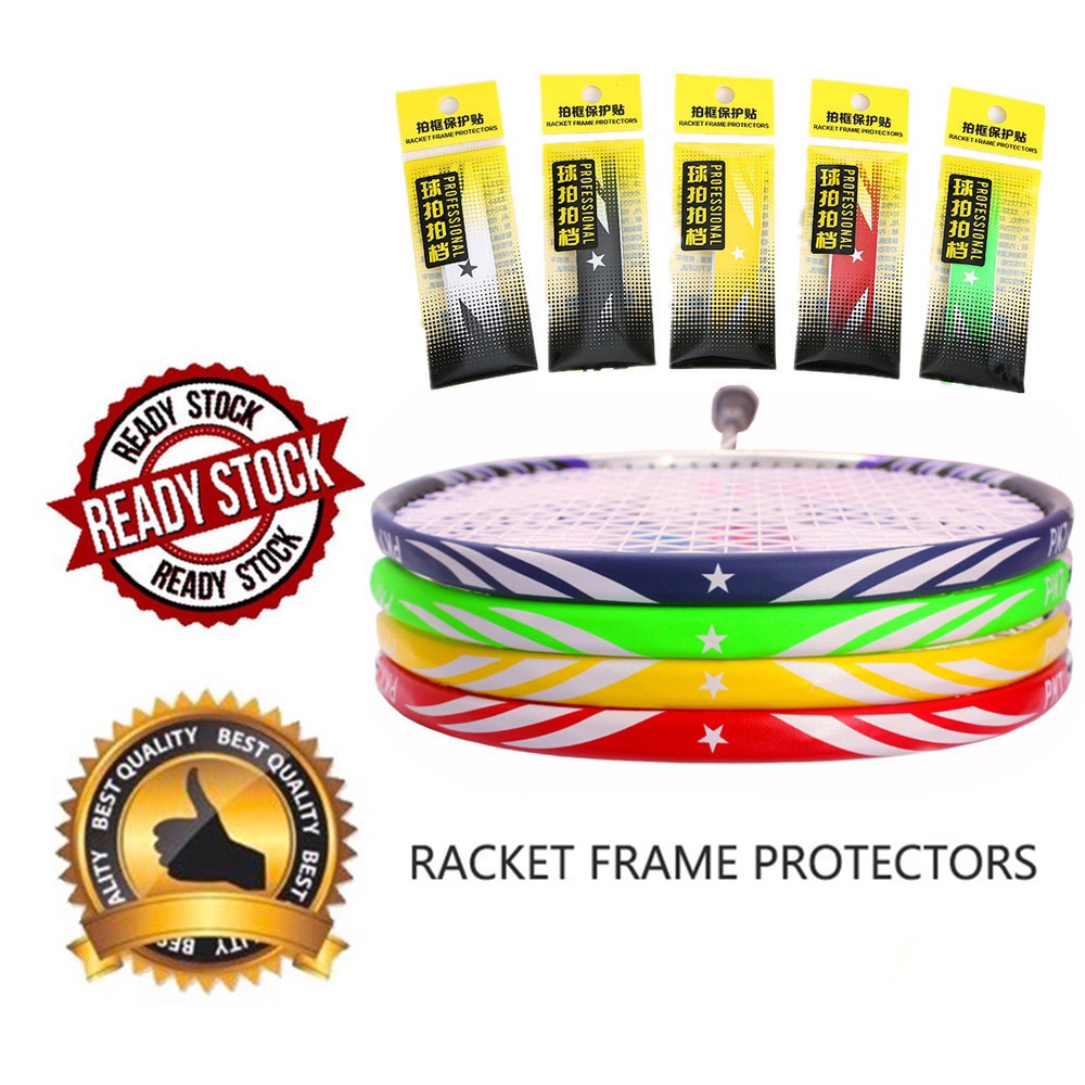 1 Pc Badminton Racket Head Protector Tape PU Anti Paint Off Wear ...