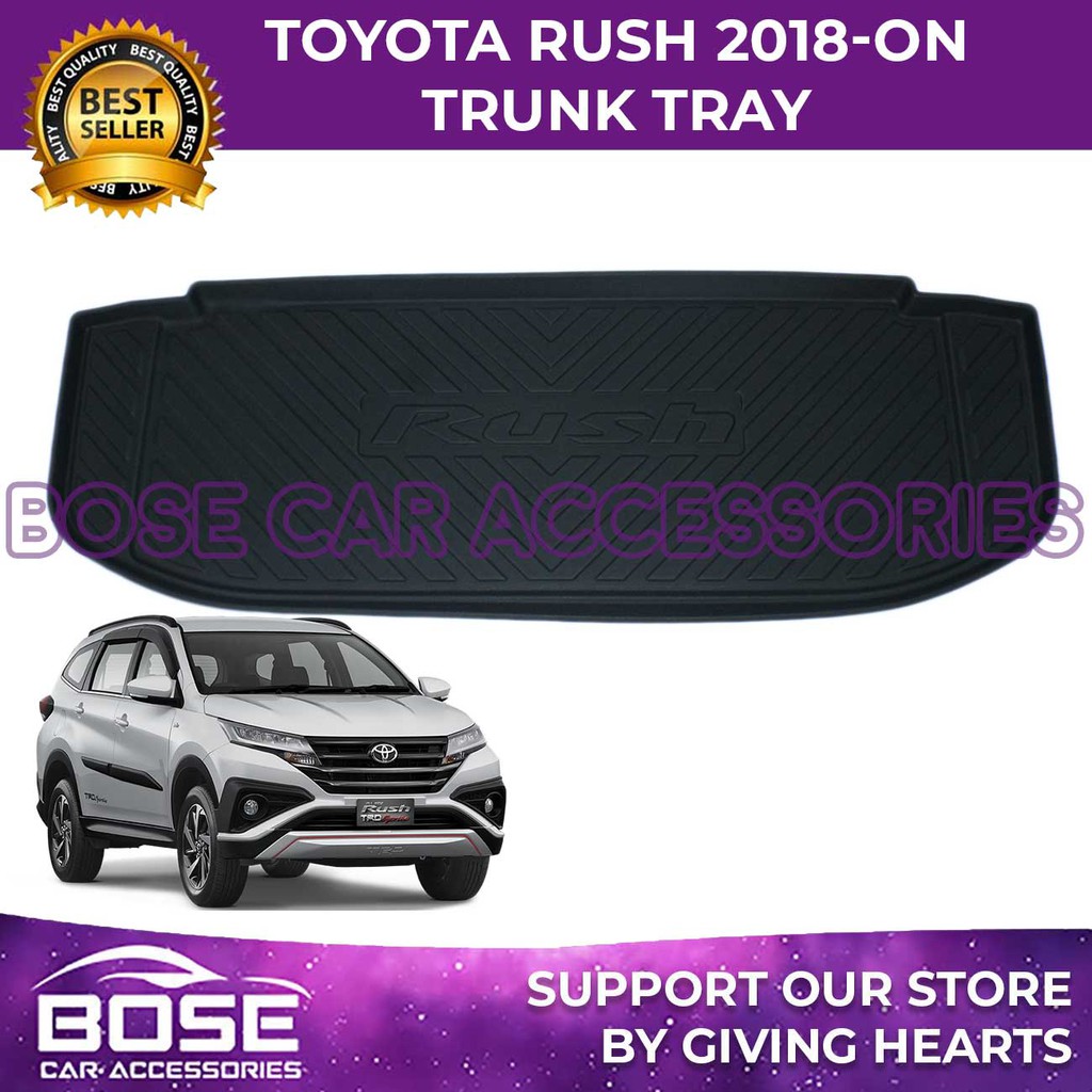 Toyota Rush G E 2018 - 2023 Trunk Tray / Cargo Trunk Tray / Cargo ...