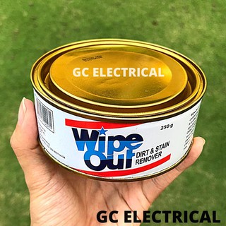 Wipe Out Dirt and Stain Remover (145 grams, 250 grams) Original Wipeout ...