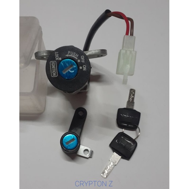 CRYPTON Z IGNITION SWITCH SET/KEY SET | Shopee Philippines
