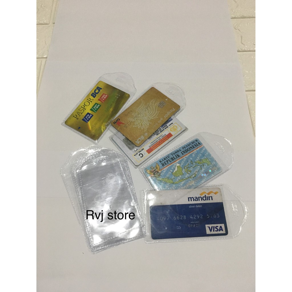 Plastic ktp/cover id card Contents 5pcs | Shopee Philippines