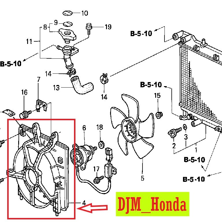 Home Frame Shroud Fan radiator jazz idsi vtec | Shopee Philippines