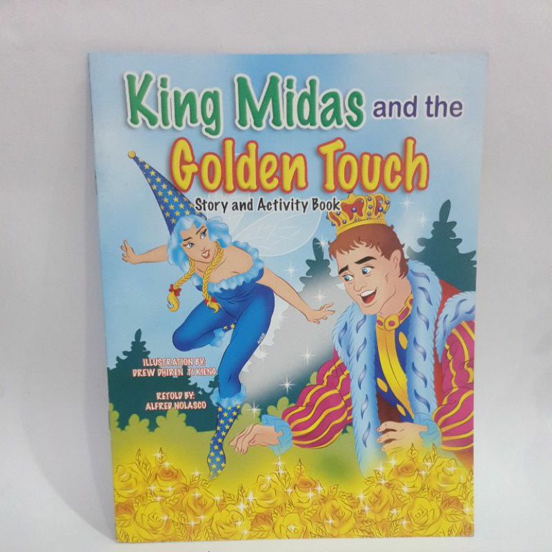 King Midas and the Golden Touch Bedtime Stories and Activity Book ...