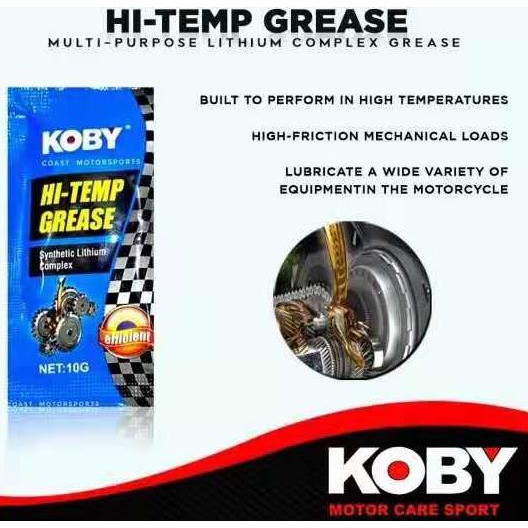 Koby Hi-Temp Grease (10G x 12Pcs) | Shopee Philippines