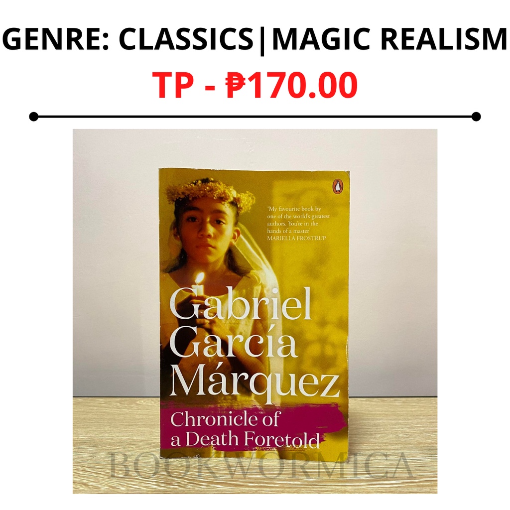 Chronicle of a Death Foretold by Gabriel García Márquez | Shopee ...