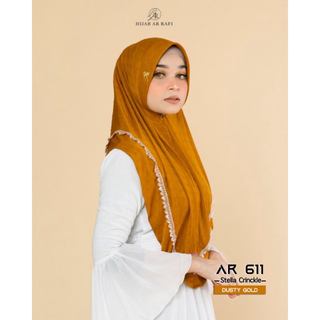 Hijab Latest Instant Hijab // Hijab Bergo Instant Ar611 ORI by AR RAFI ...