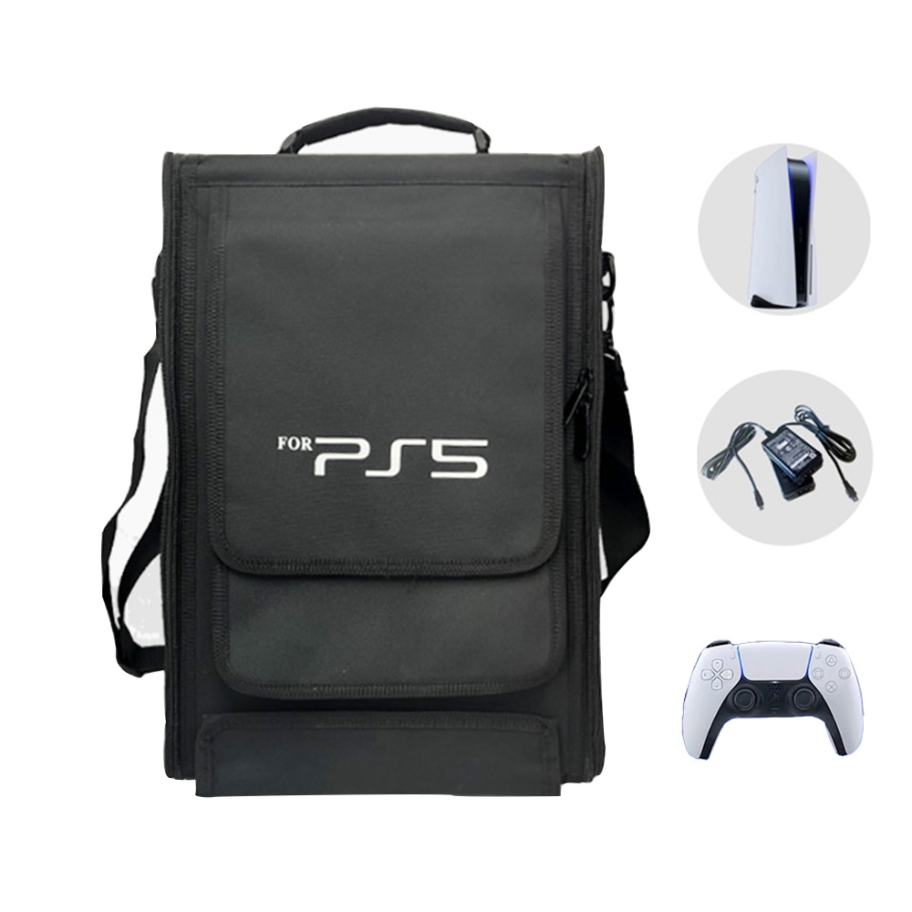 New Portable Carrying Bag For PS5 Console Controller Case djustable ...