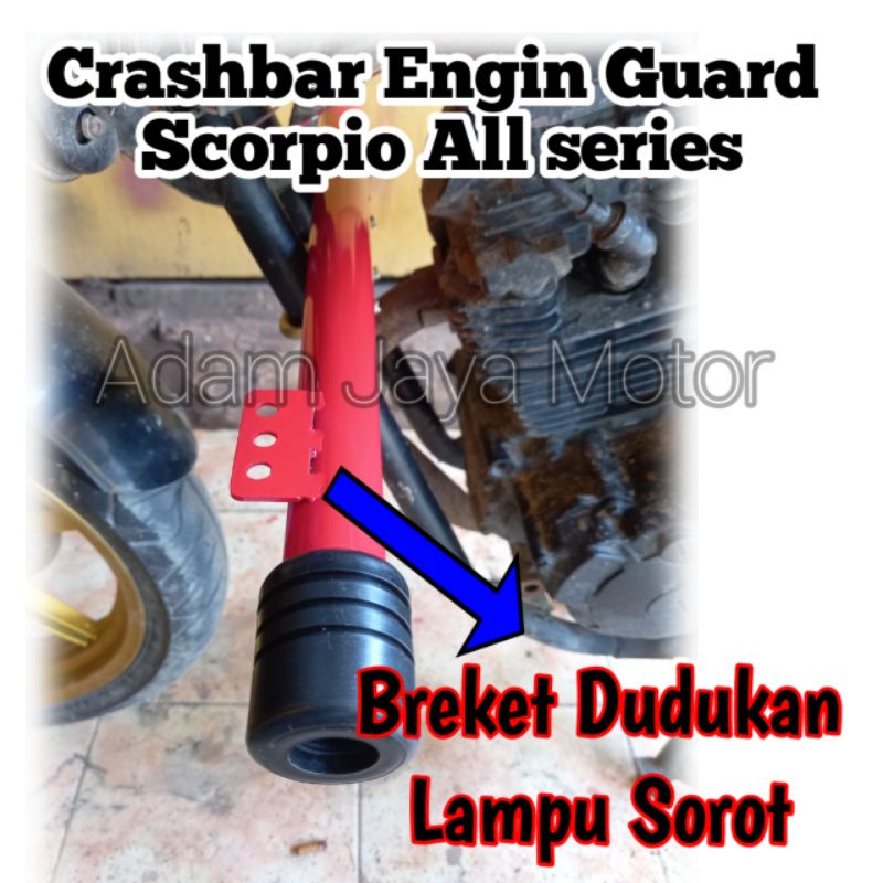 Crashbar Engine Guard Scorpio Slider Jalu | Shopee Philippines