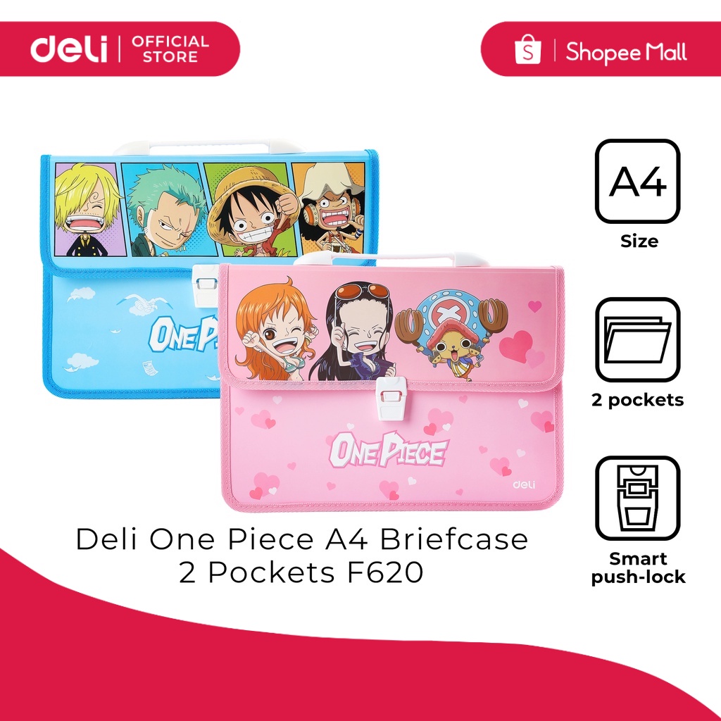 Deli F620 One Piece A4 Briefcase | Shopee Philippines