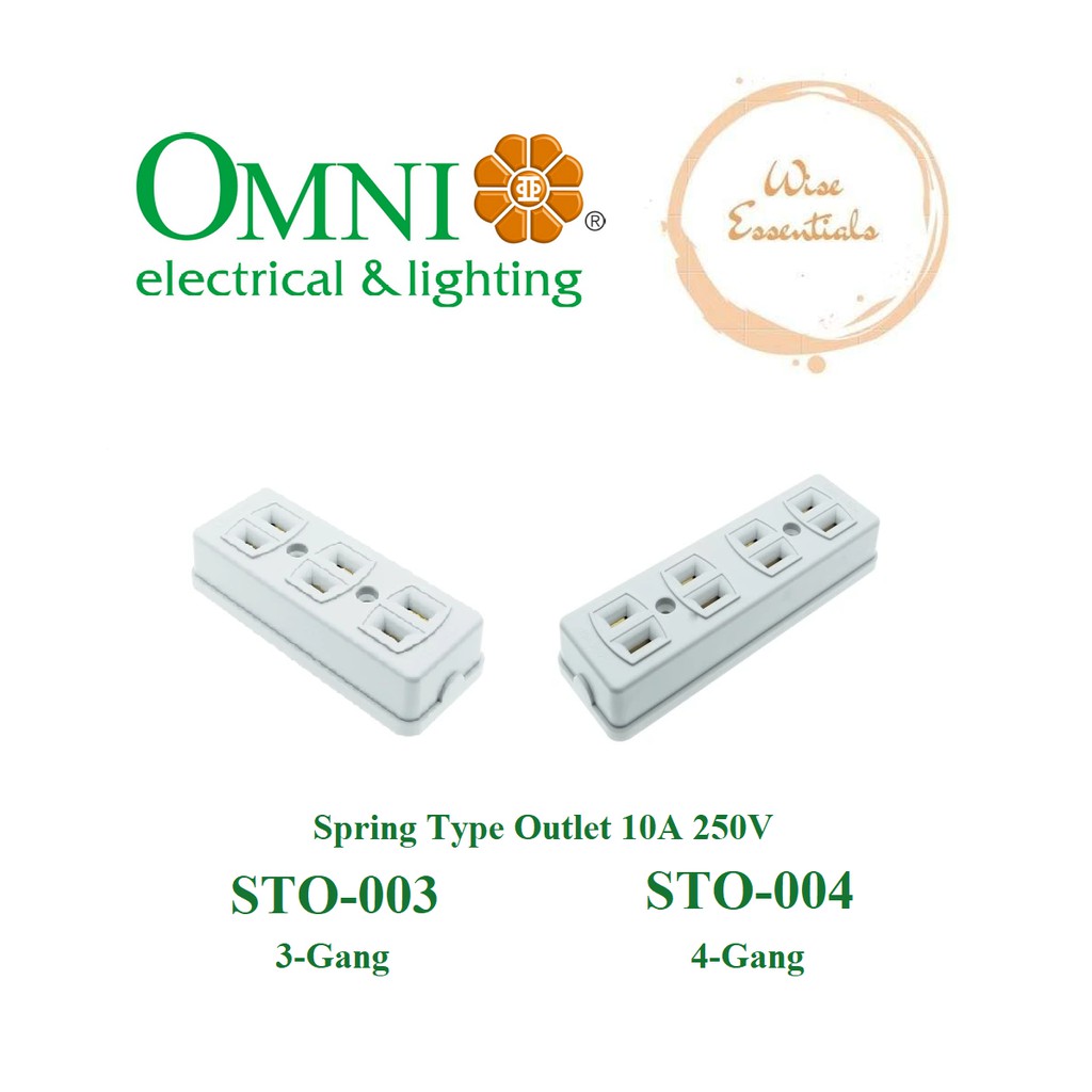 OMNI Spring Type Outlet | Shopee Philippines