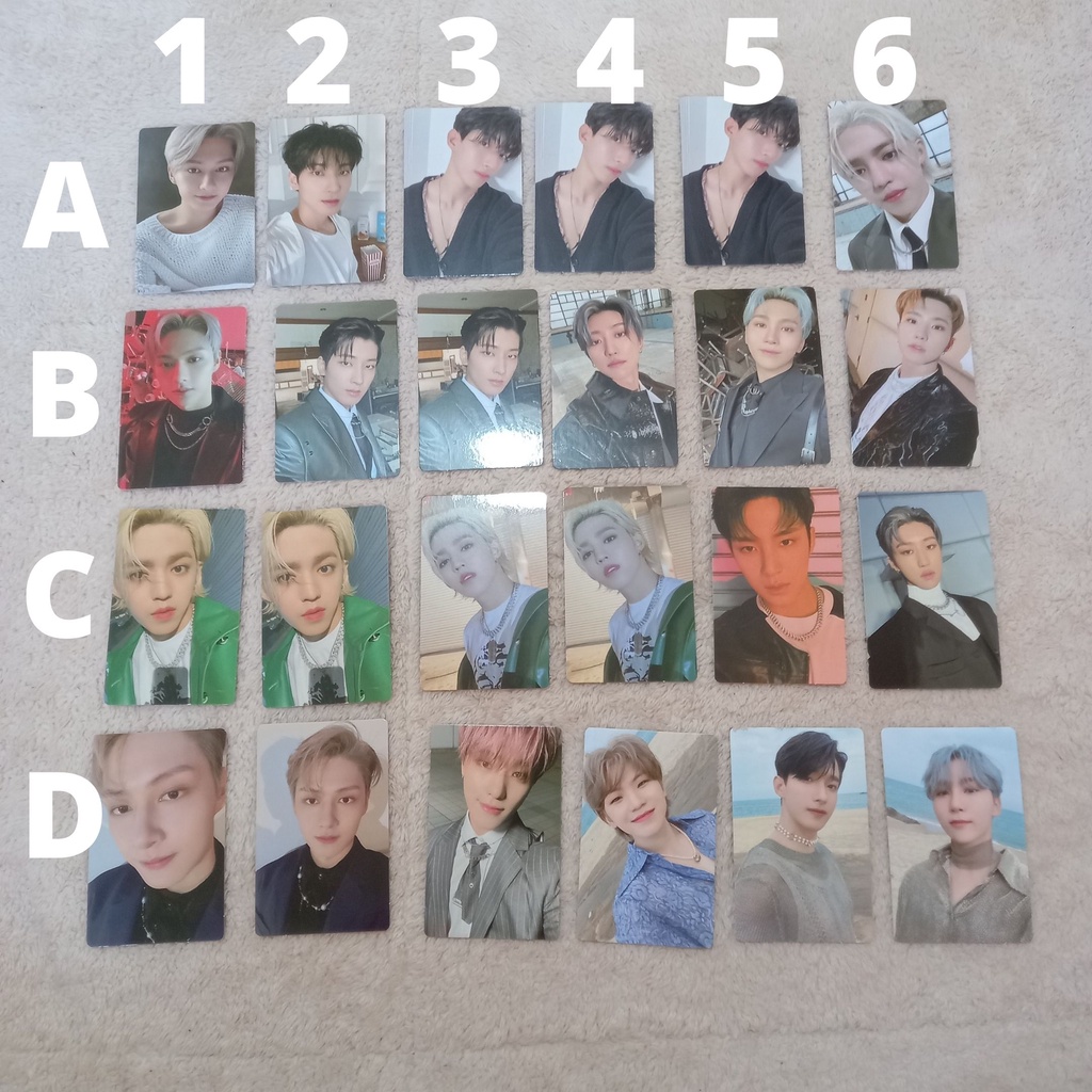 ONHAND Seventeen Attacca Op 1 2 3 Official Album Photocard PC Mingyu Dk 