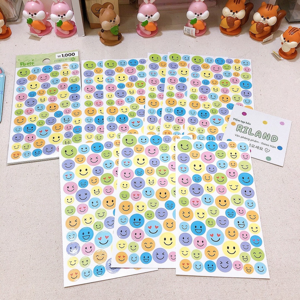 Separate SET OF DAISO STICKER WELDING SMILE FACE | Shopee Philippines