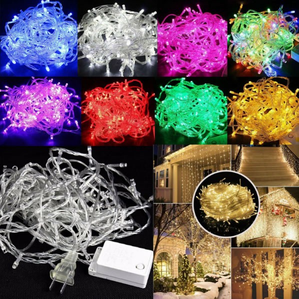 BUY 1 TAKE 1 CHRISTMAS LIGHT 110v/220V Led String Christmas Lights 5m ...