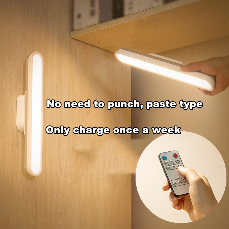 Hanging Magnetic LED Table Lamp Chargeable Stepless Dimming Desk Lamp ...