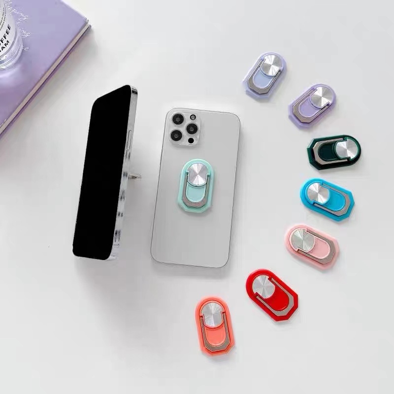 Armored Mobile Phone Bracket Ring Buckle Back Glue Folding Bracket ...