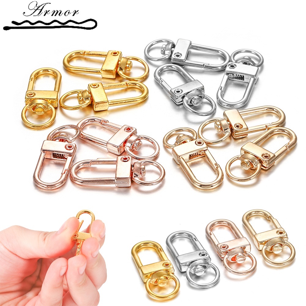 [Seller Recommend]10PCS/Bag Plated Rotating Lobster Claw Clasps For ...