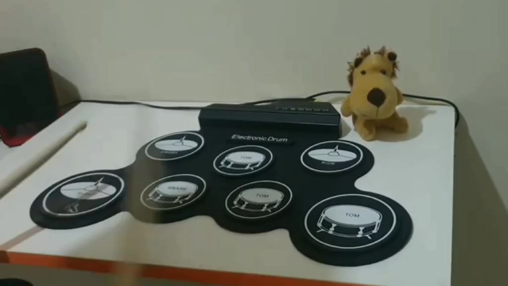 RIXTON Basic Digital Drum Set Silicone Icon Version Electric Drum Kit ...