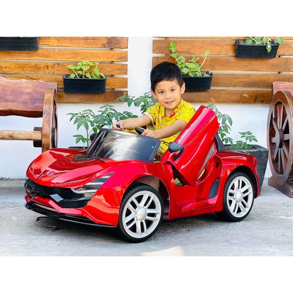 FERRARI PORTOFINO KIDDIE ELECTRIC RIDE ON TOY REMOTE CONTROL AND ...