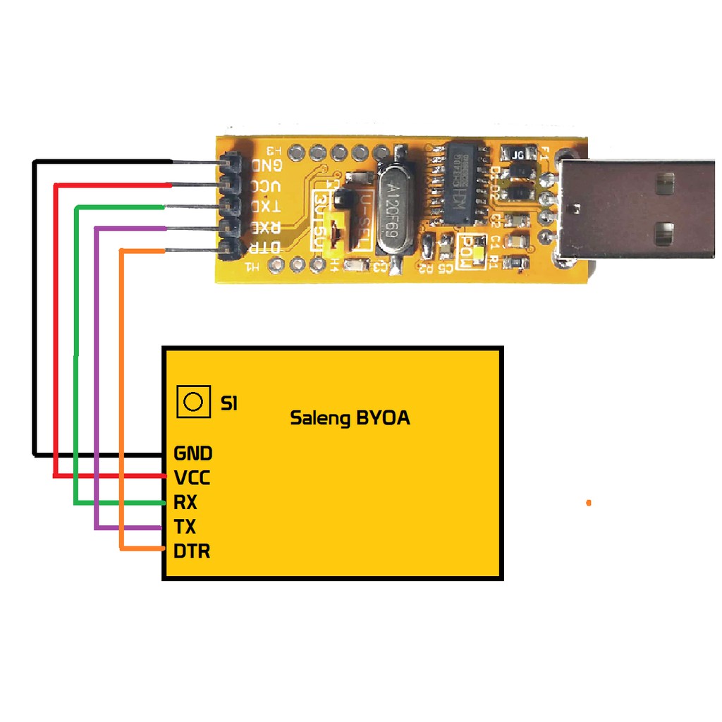 Saleng Byoa Build Your Own Arduino Kit Byoa Based On Atmega328 And Arduino Uno Shopee