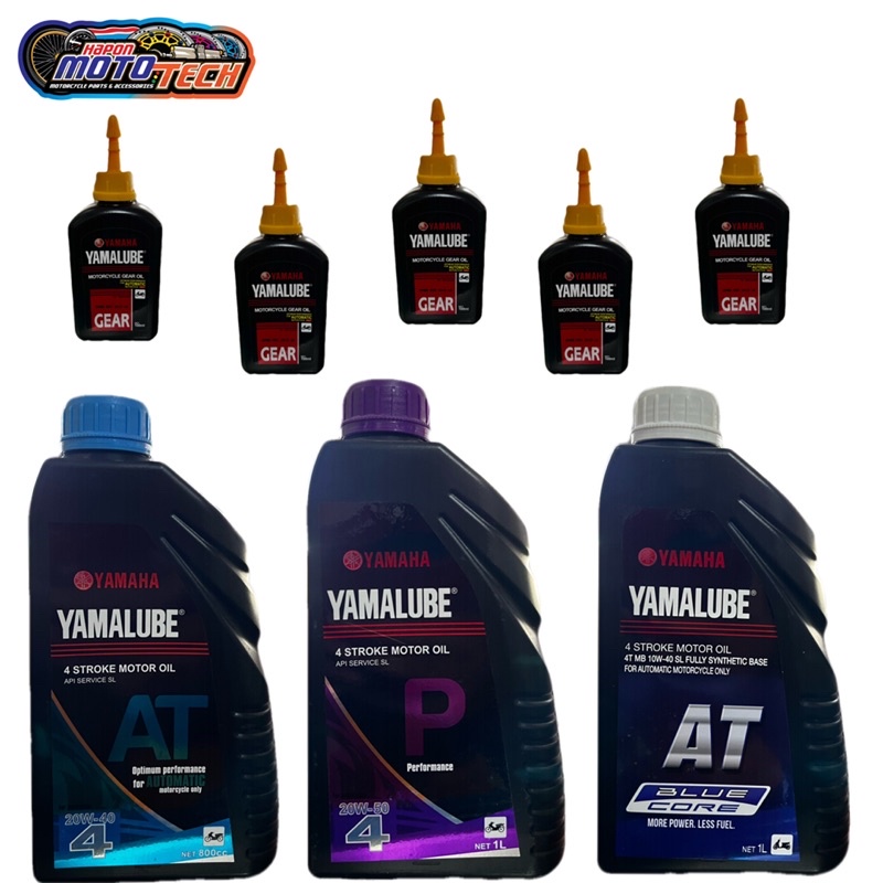 YAMALUBE 4-STROKE MOTOR OIL - API SERVICE SL | Shopee Philippines