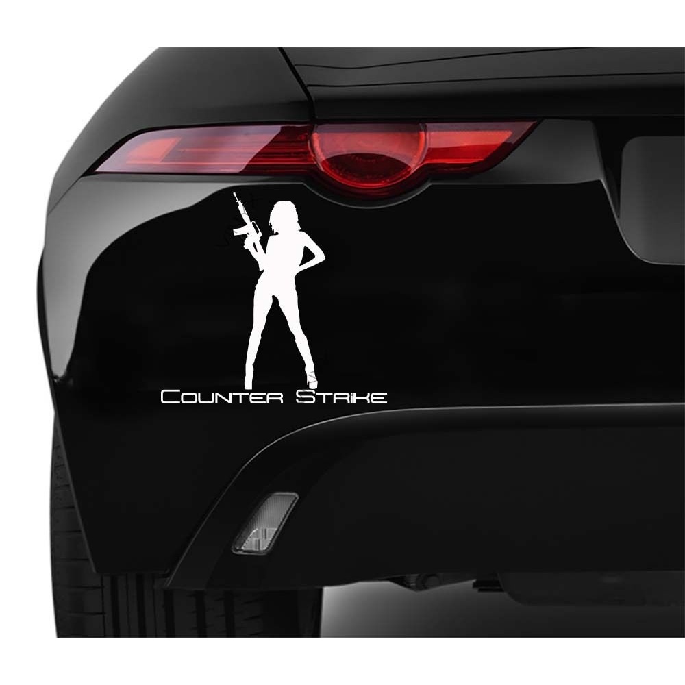 CSGO CONTRA STRIKE GIRL VINYL STICKERS Bumper Van Window Laptop JDM ...