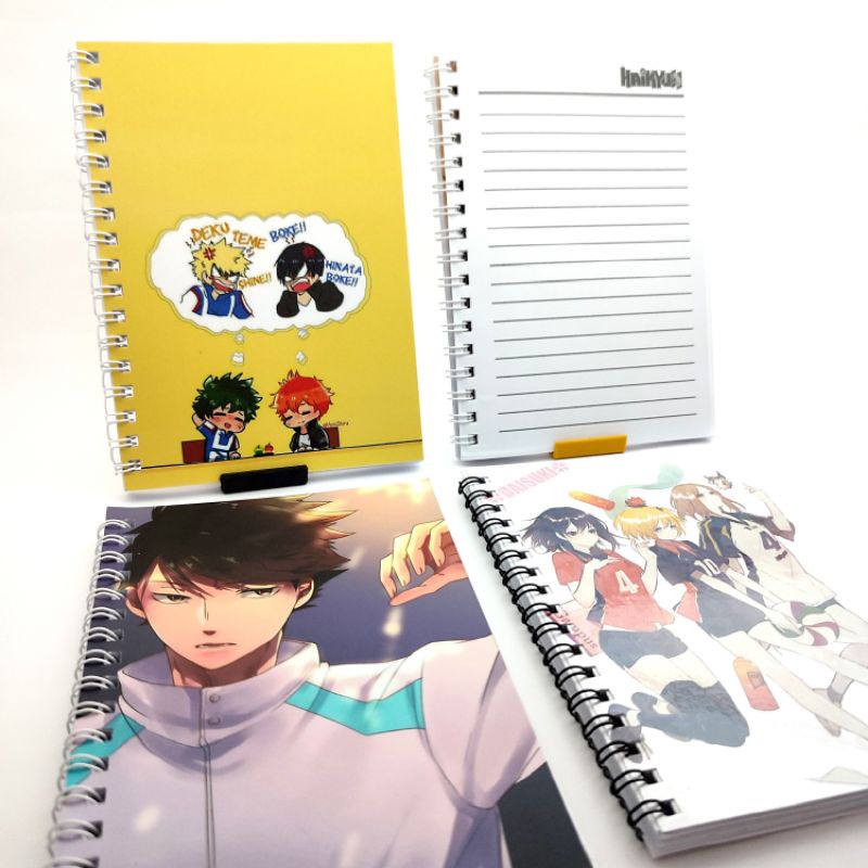 Customized Notebook A6 A5 Size Anime Notebook Personalized Notebook ...