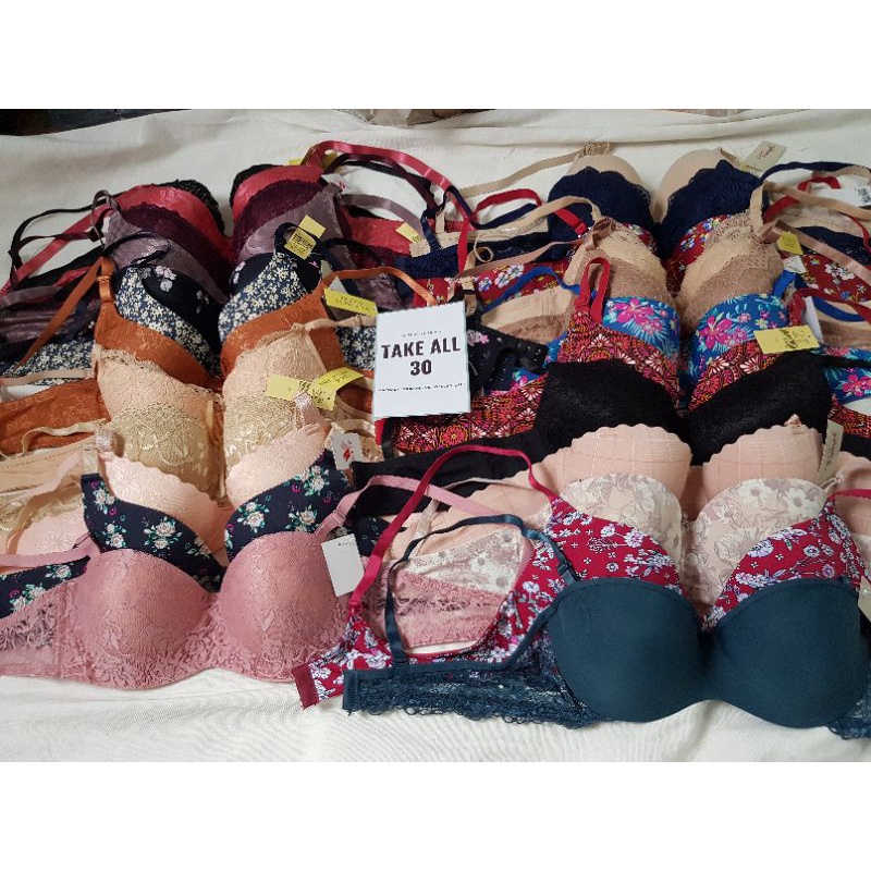 zelshoppe 24PCS BRANDED BRA HIGH QUALITY bra for women push up seamless ...