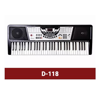 DAVIS Keyboard D-118 (61 keys) | Shopee Philippines