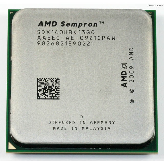 AMD Sempron 140 2.7G Single-Core CPU Processor SDX140HBK13GQ Socket AM3 ...