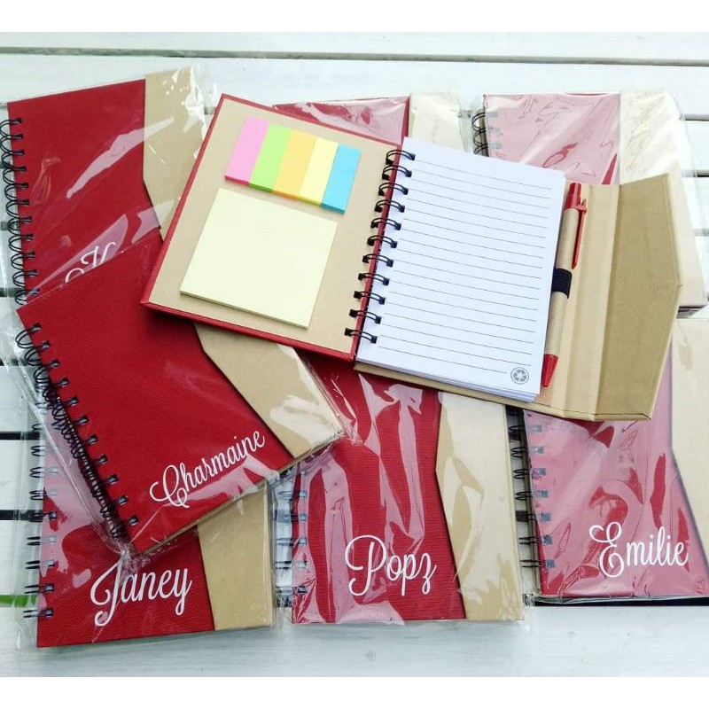 Personalized Notebook with Magnetic Cover | Shopee Philippines