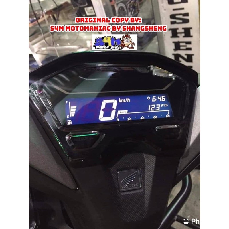 Honda Click V2 V3 FULL TINT Game changer Gauge and Panel protector ...