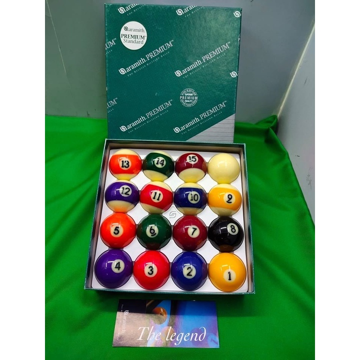 ARAMITH PREMIUM BILLIARD BALL STANDARD SIZE /BOLA SA BILYARAN / GAMIT ...