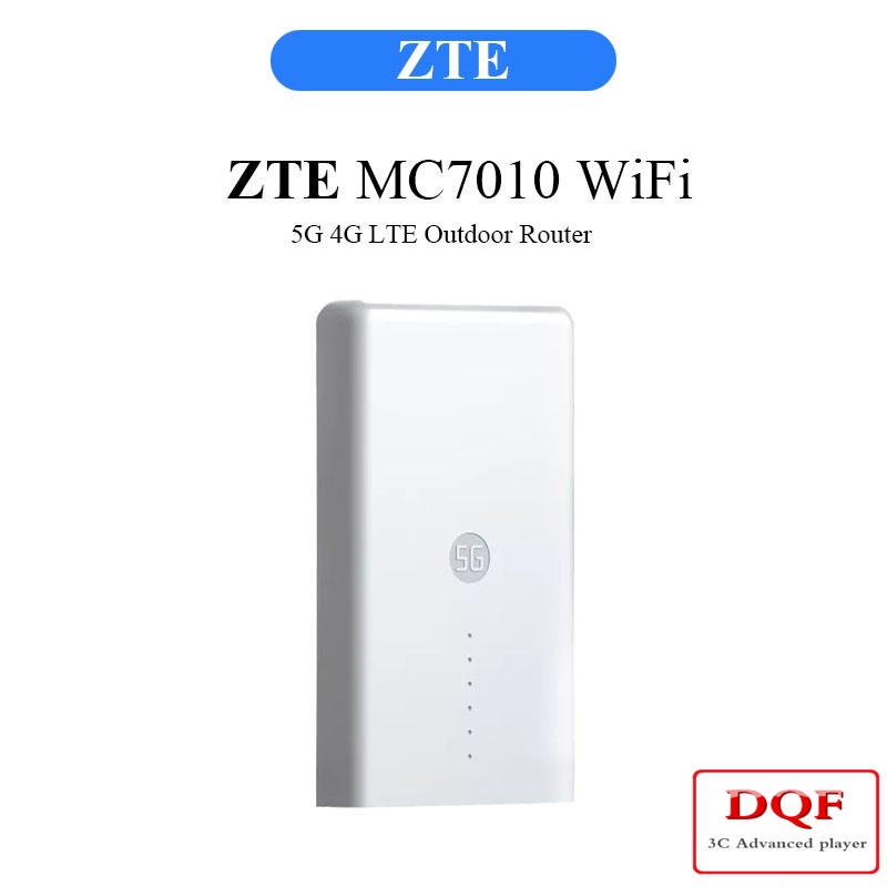 ZTE 5G CPE Outdoor WiFi MC7010 5G download speed Up to 3.8Gbps, upload ...