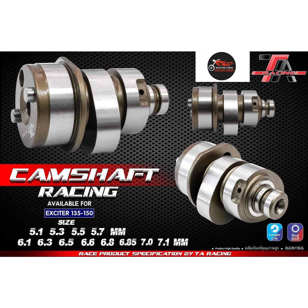Exciter TA Racing Cam Core | Shopee Philippines