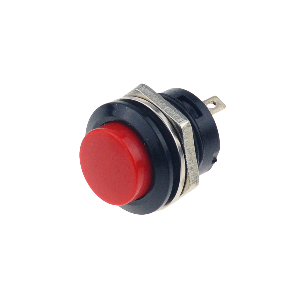 6PCS R13-507 16MM Self Return Momentary Push Button Switch 6A/125VAC 3A ...