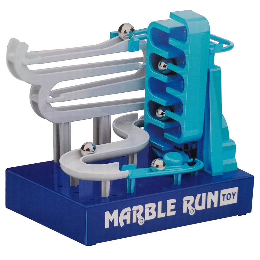 Marble Genius Marble Run DIY Race Educational Toy Set Includes 5 ...