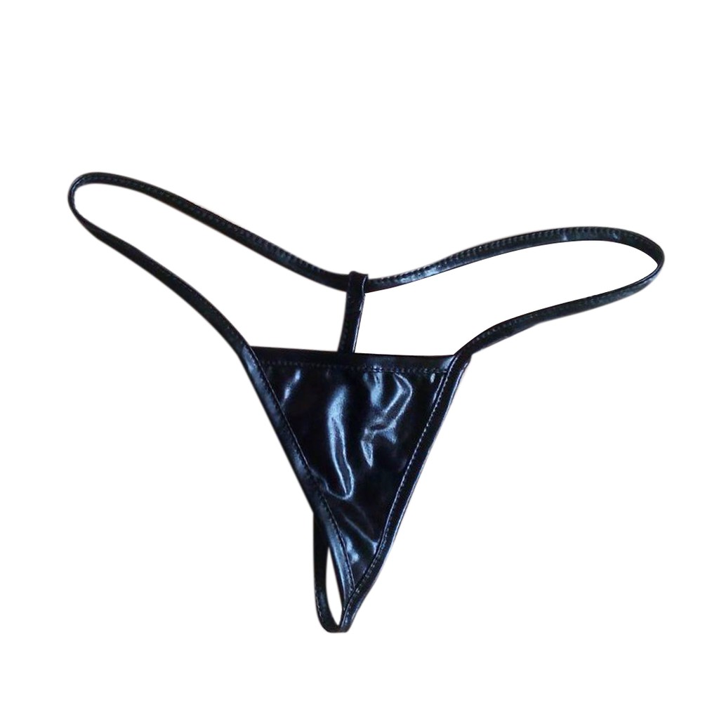 Women's Sexy V-string Briefs Panties Thongs G-string Lingerie Knickers ...