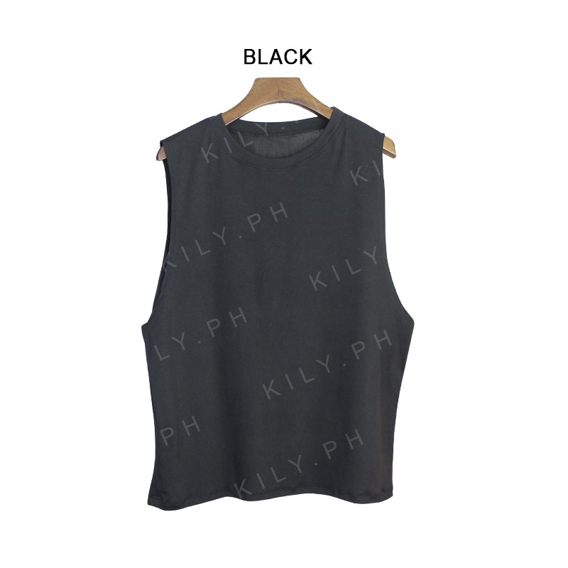 Kily.PH Muscle Plain Sando Drop Arm Tees For Mens 14A0001 | Shopee ...