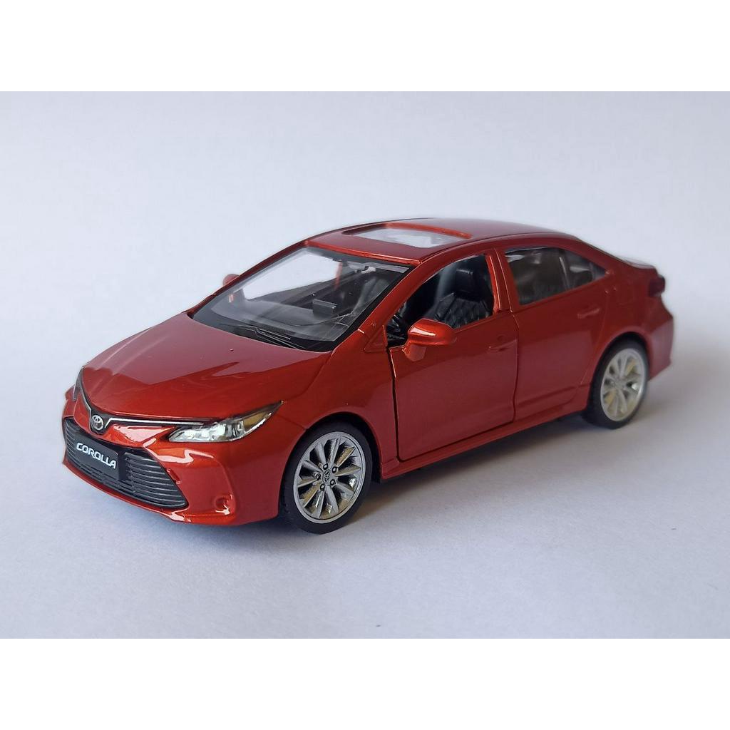 Diecast Car Toyota Corolla Hybrid Miniature Apollo collection toy 1:43 ...