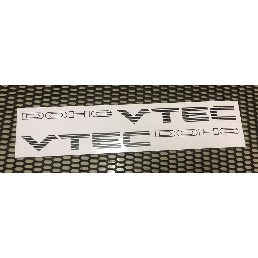 DOHC VTEC Sticker Cutting Oracal Honda Car | Shopee Philippines