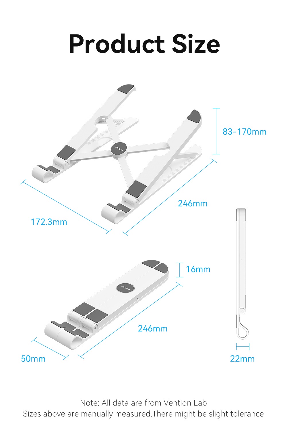 Vention Foldable Stand Holding For Laptop | Shopee Philippines