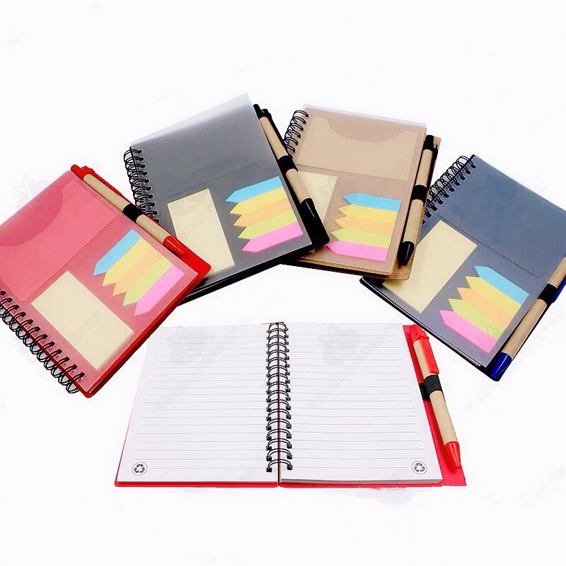 5816 notebook & sticky note ballpen giveaways school supplies | Shopee ...